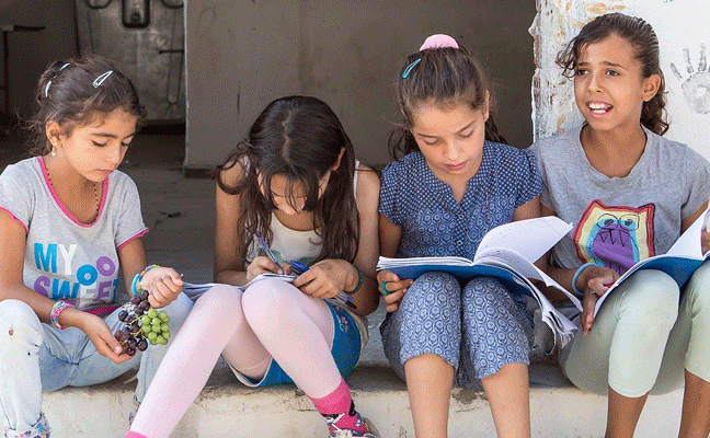 SUPPORTING CHILDREN WHEN THERE IS NO “BACK TO SCHOOL” - SAT-7 USA