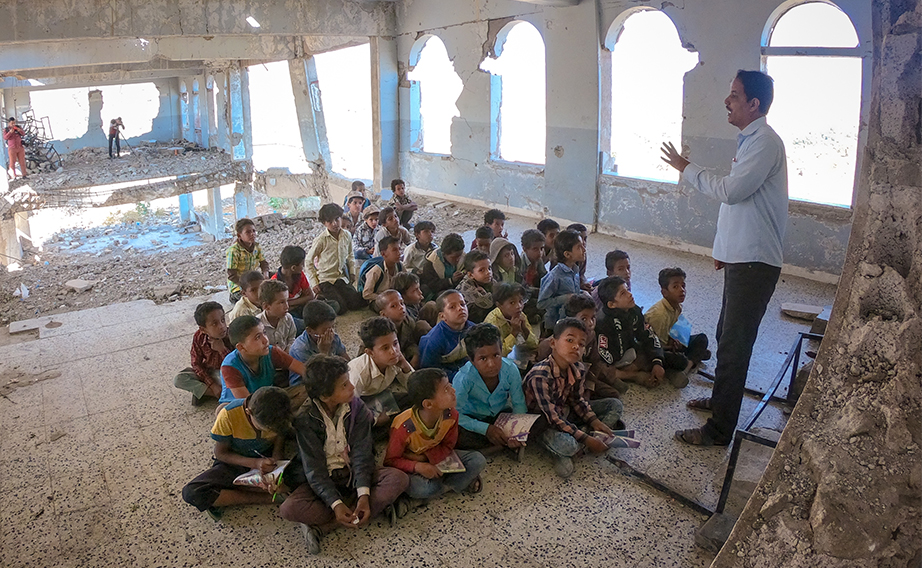 Education for Children Who "Pay the Price of War" - SAT-7 USA